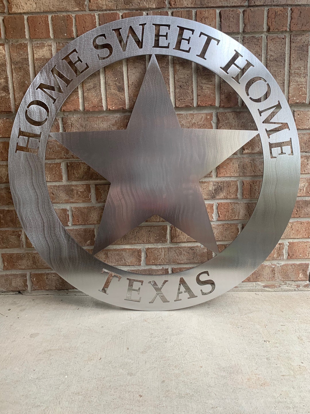 Home Sweet Home Texas Sign - Etsy