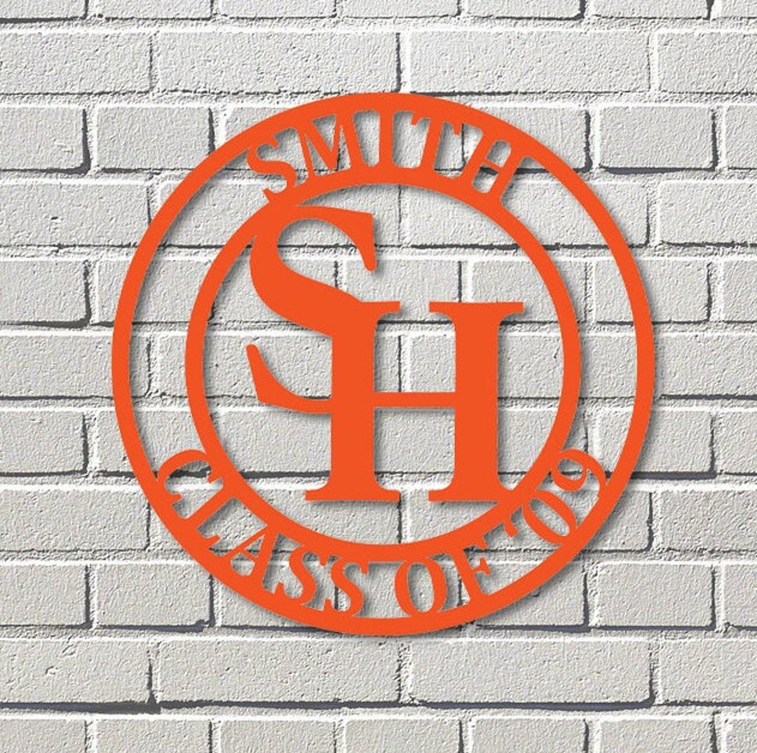 Sam Houston State Circle Monogram 2 Logo Sign - Etsy