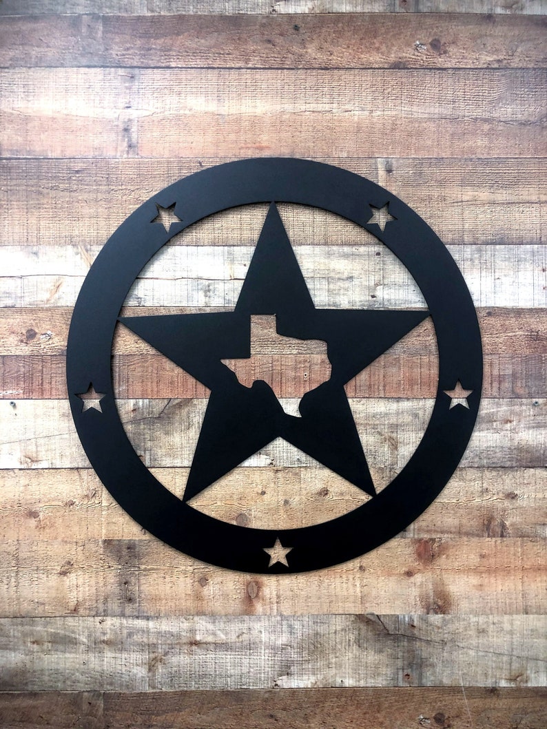 Texas Star Circle - Etsy