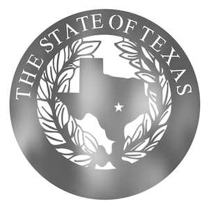 Texas State Seal #1 - Etsy