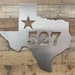 Custom Texas Address/ Name Sign - Etsy