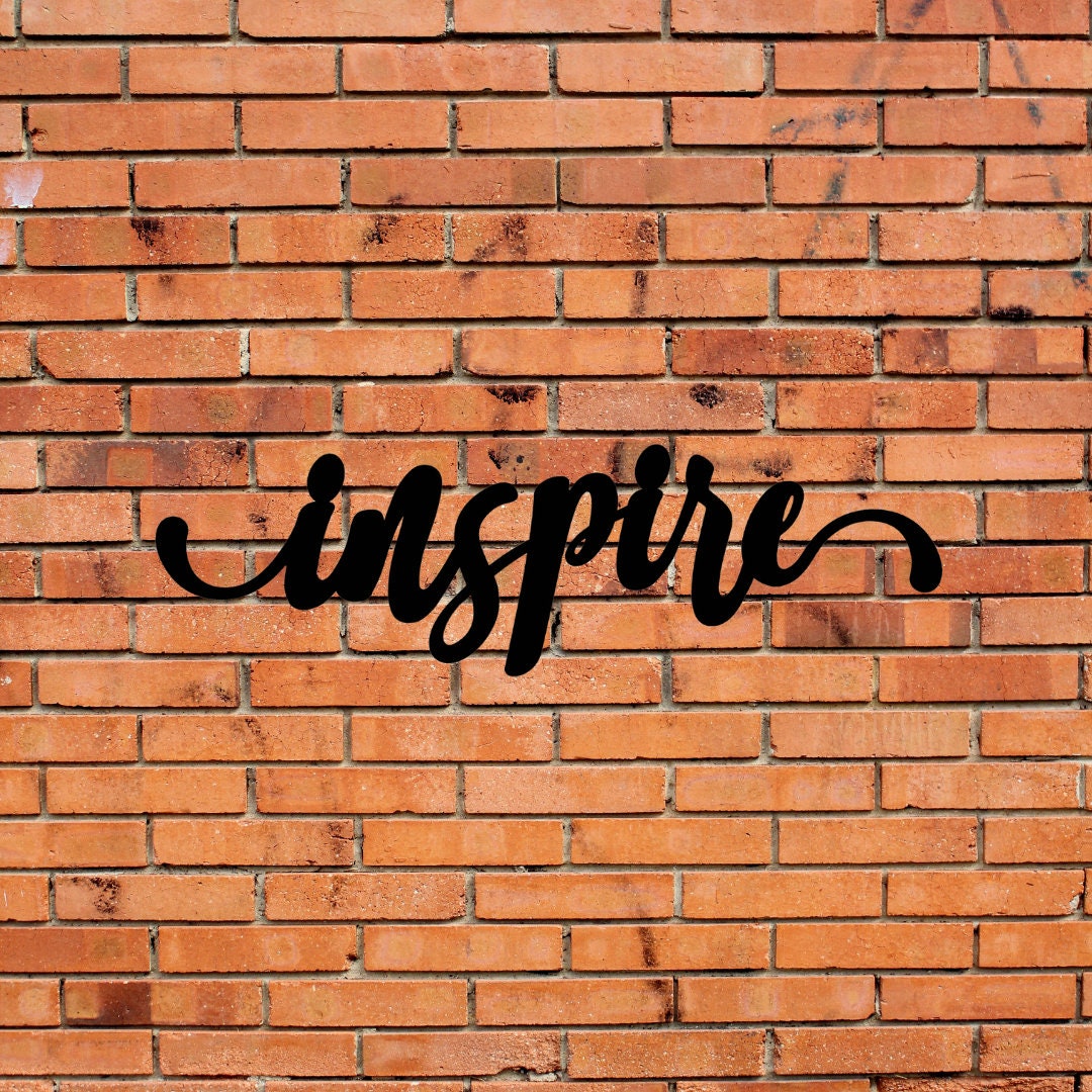 The Word Inspiration In Cursive