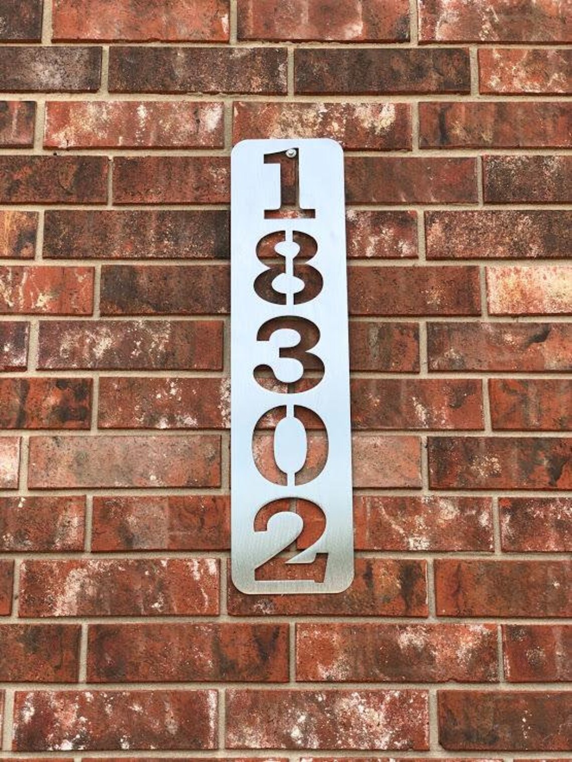 Vertical Address Sign - Etsy