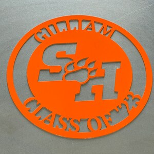 Sam Houston State Circle Bearkat Logo Metal Sign - Etsy