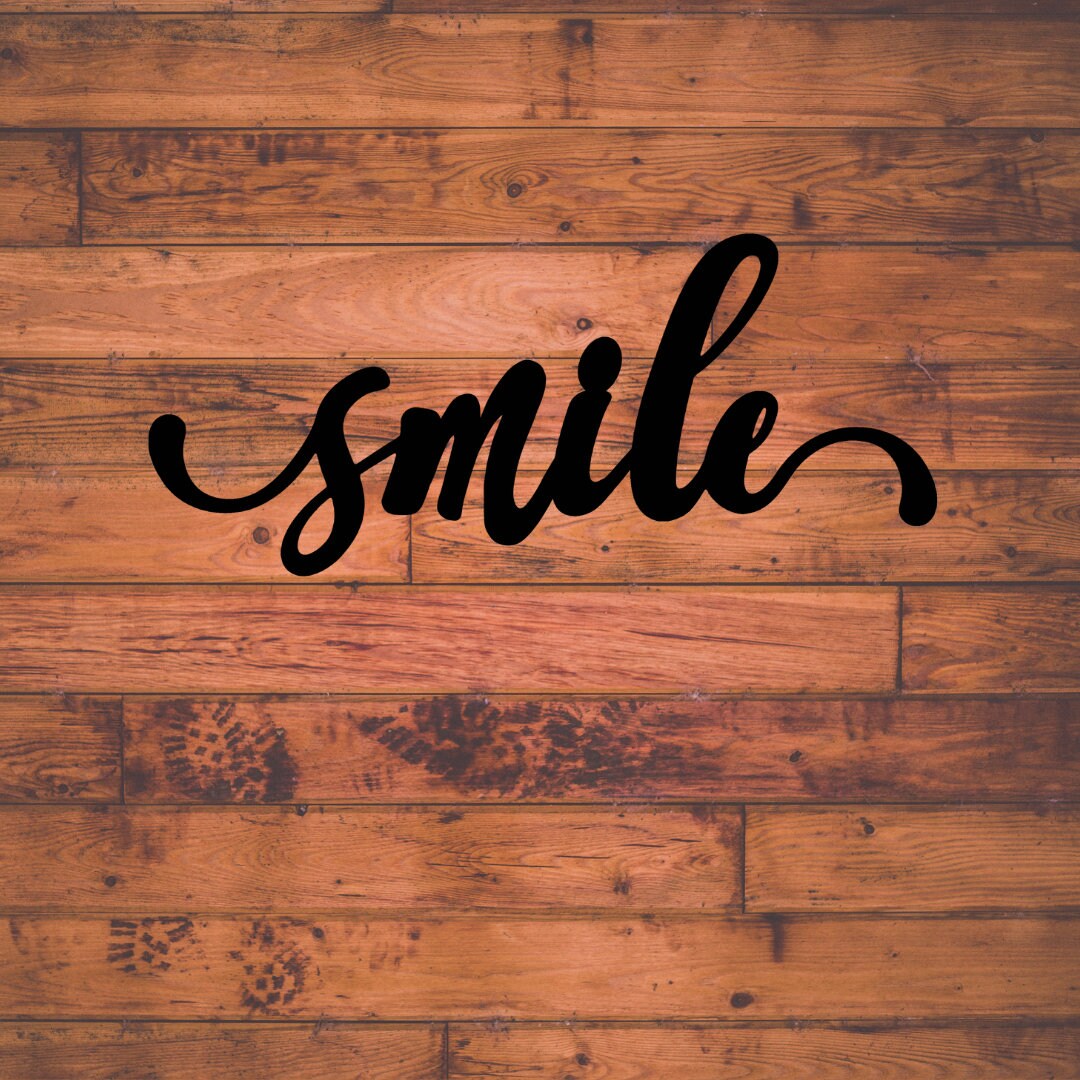 Smile Sign - Etsy