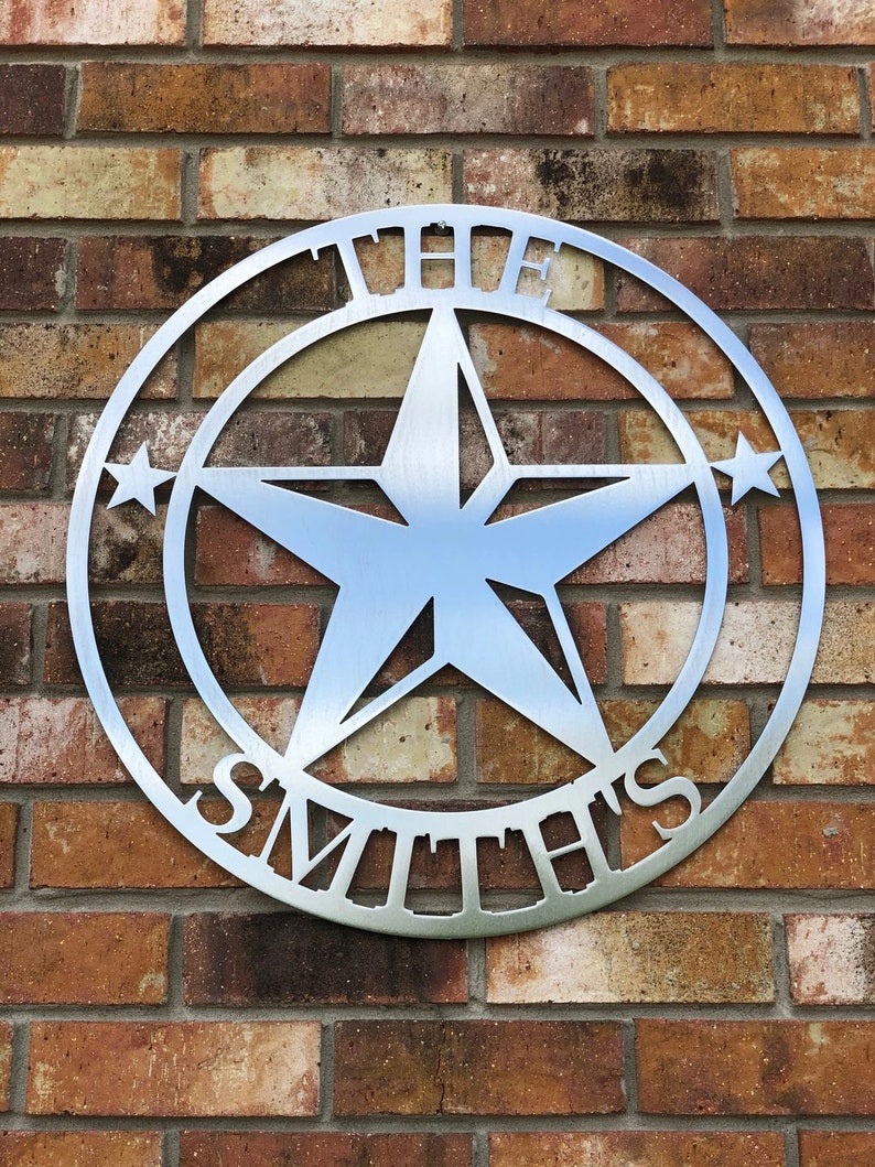 Texas Star Monogram #2 - Etsy