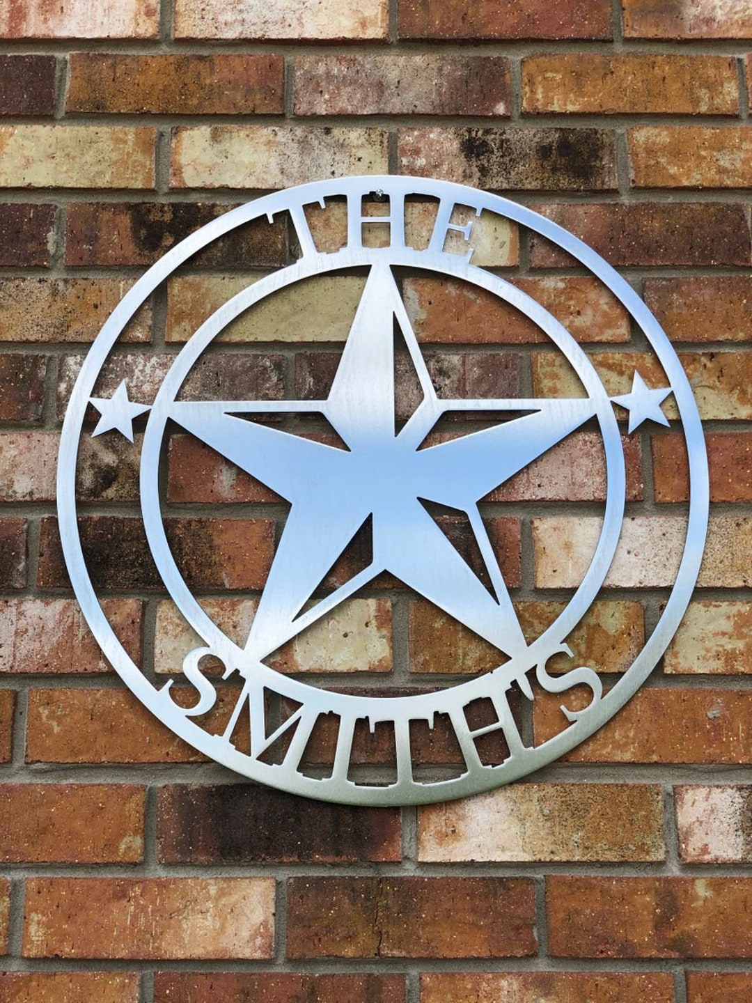 Texas Star Monogram Design #2** Circle Monogram Lone Star State Family ...