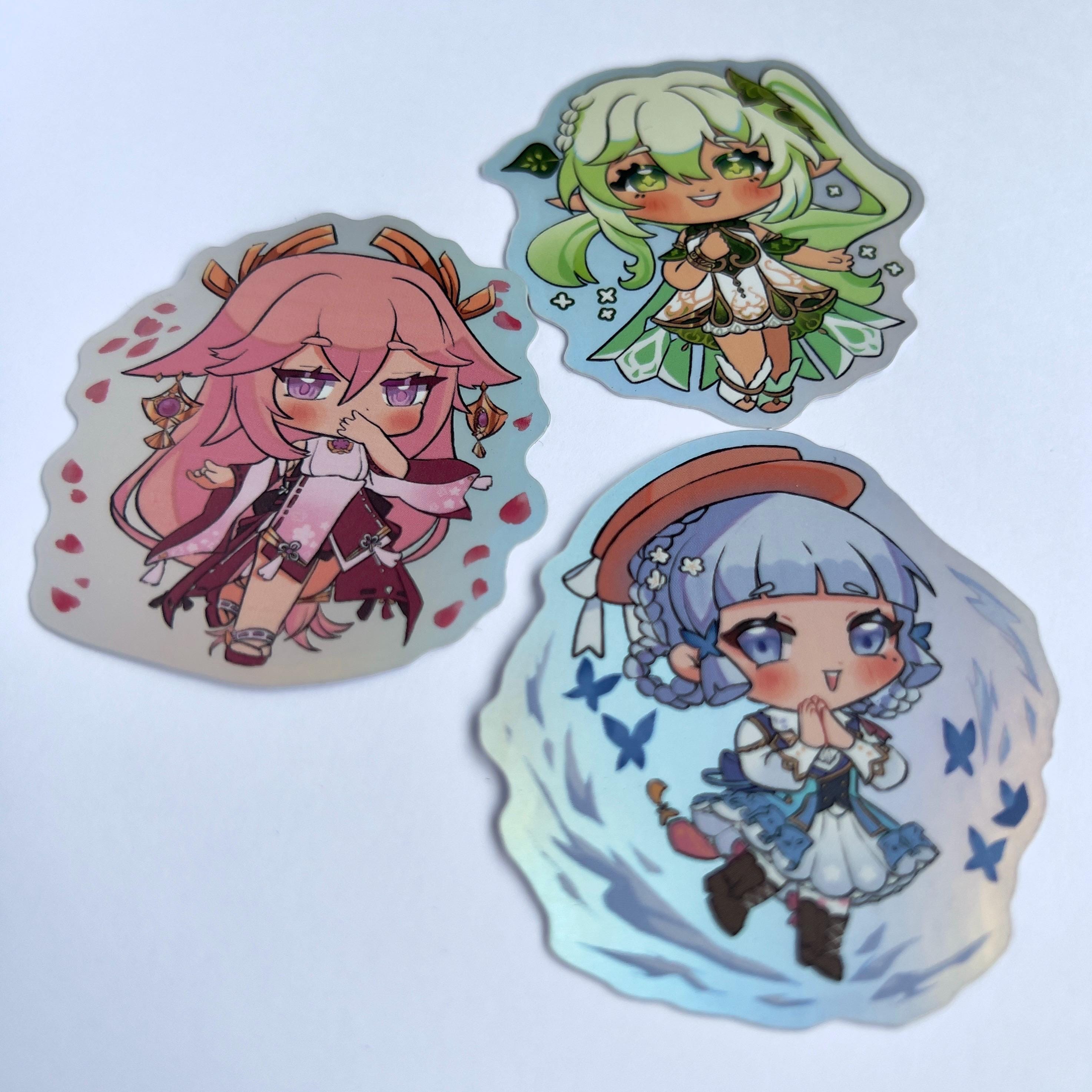Stickers [genshin Impact, Hualian, Renheng] - Etsy