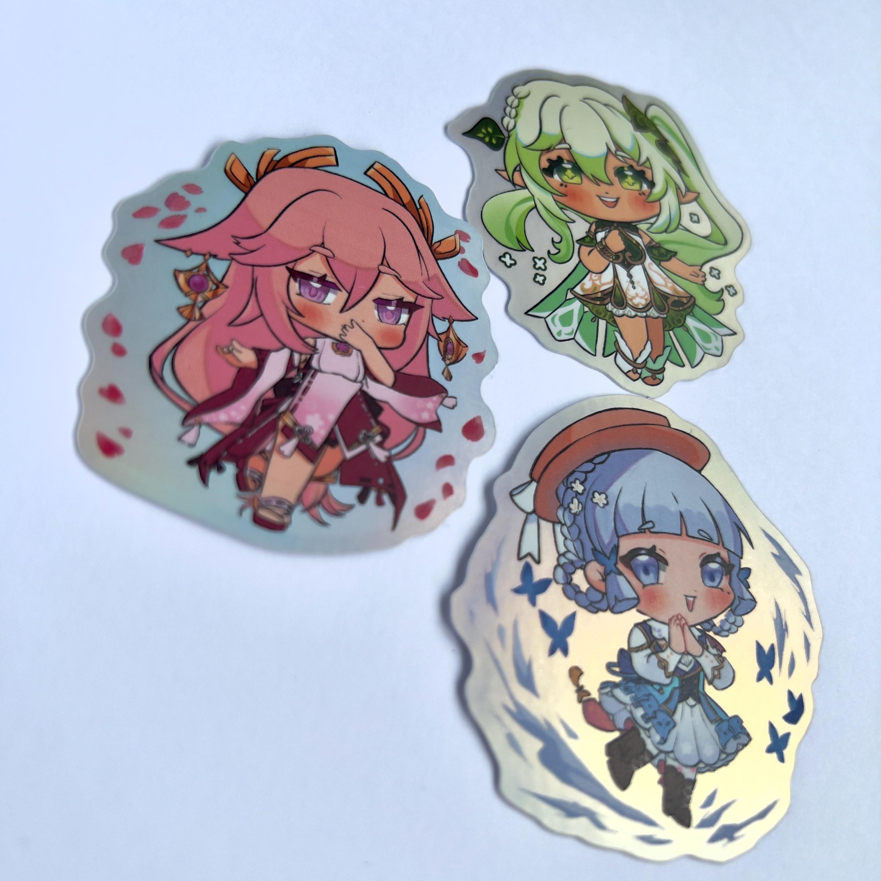 Stickers [genshin Impact, Hualian, Renheng] - Etsy