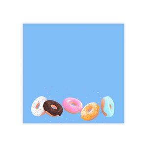 Donut Lovers Design Post-it® Note Pads - Etsy