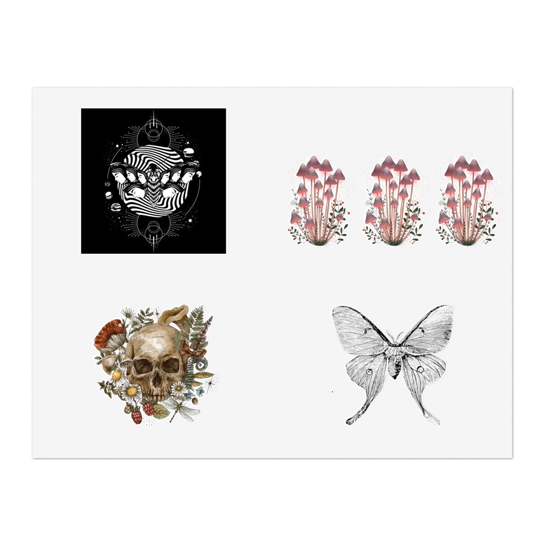 Modern Art Variety Sticker Collection Sticker Sheets - Etsy