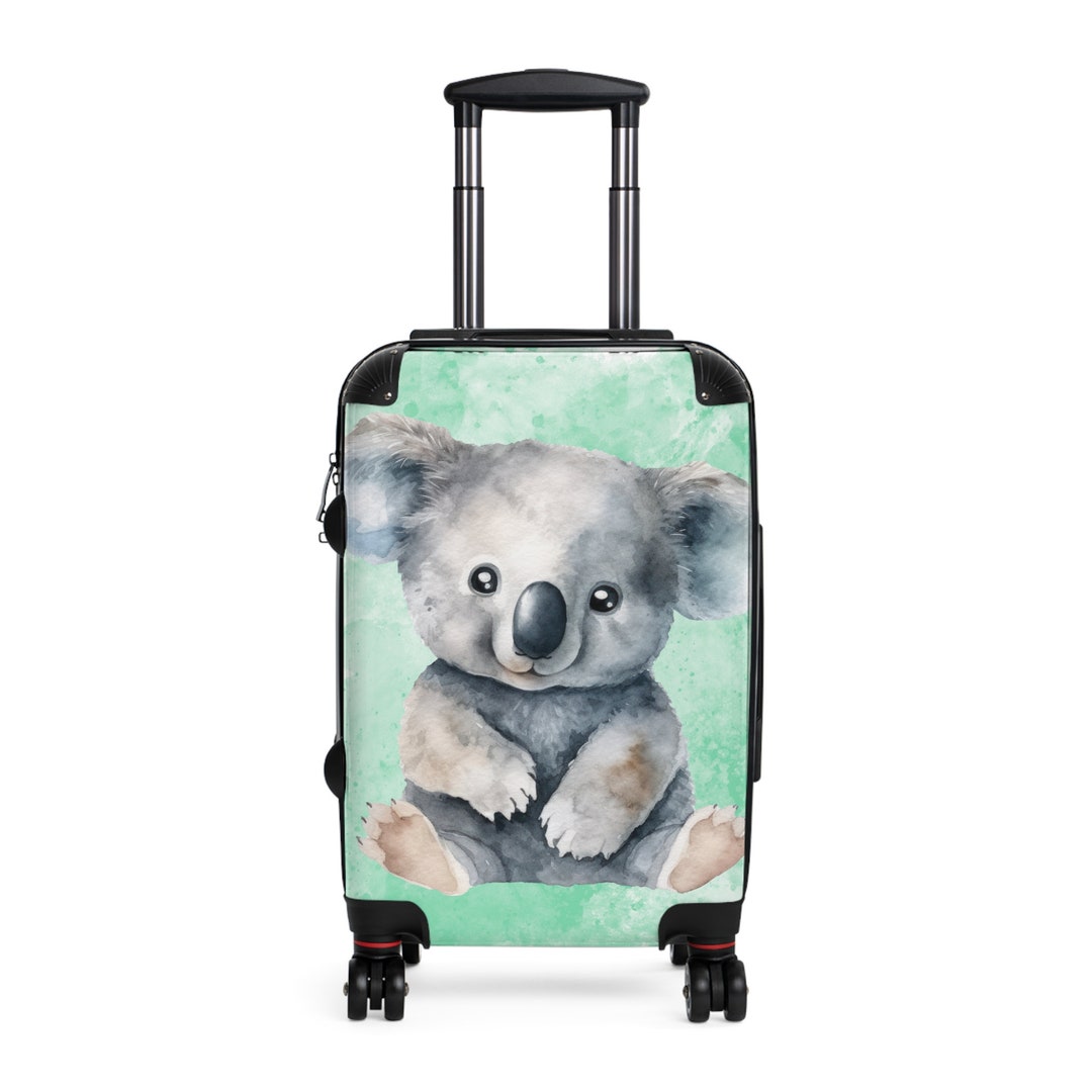 Cuddly Koala Cute Australian Animals Suitcase Custom Art Luggage That ...