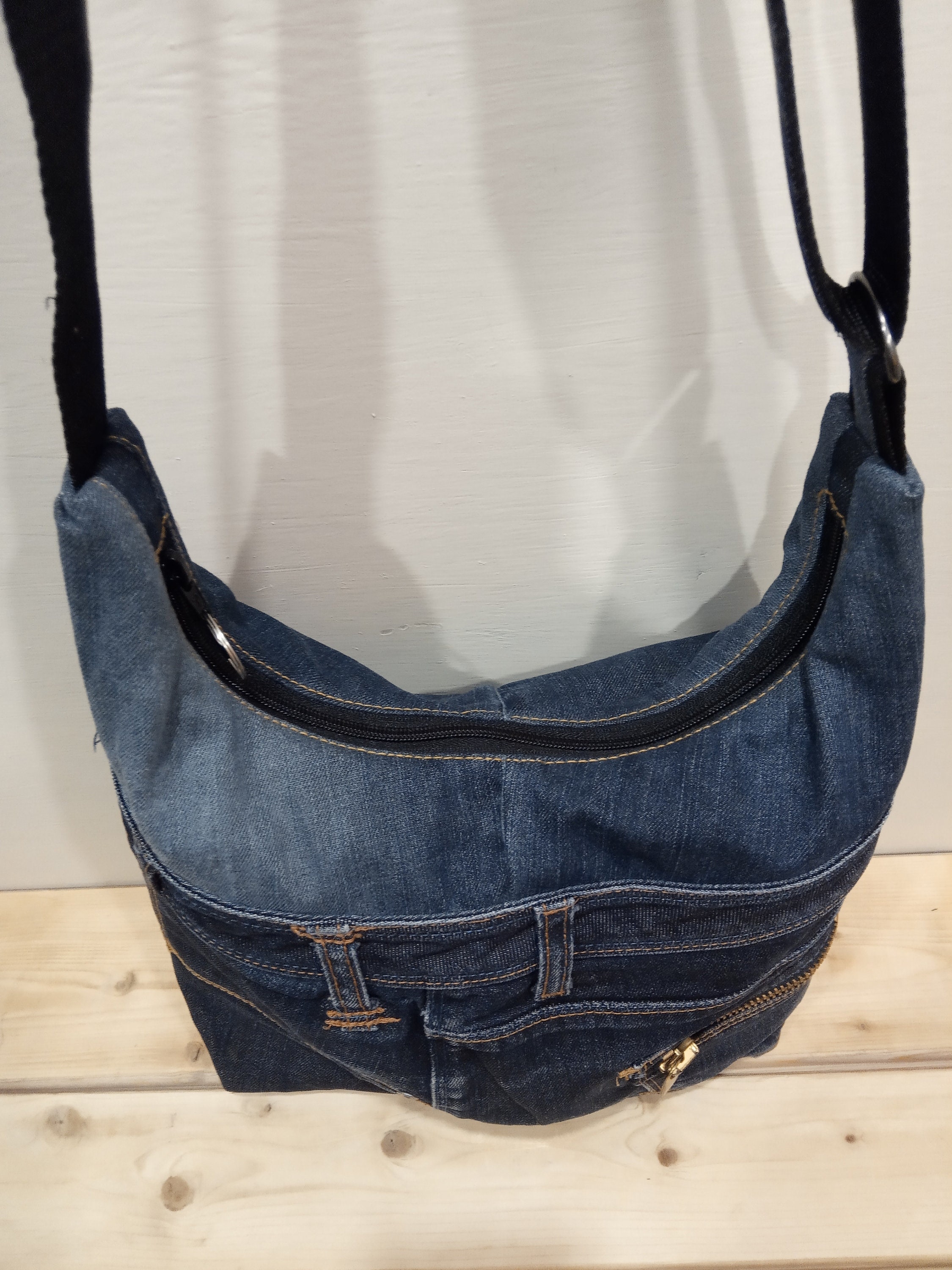 Denim shoulder bag jeans hobo bag denim crossbody handbag | Etsy Denim shoulder bag jeans hobo bag denim crossbody handbag | Etsy