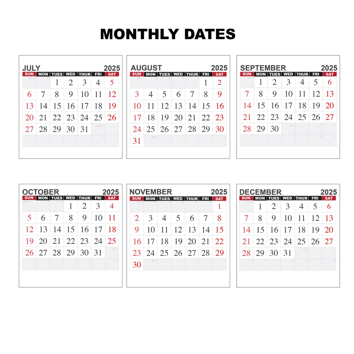 Custom Magnetic Business Calendar: Bulk Set of 10, 2026 Marketing ...