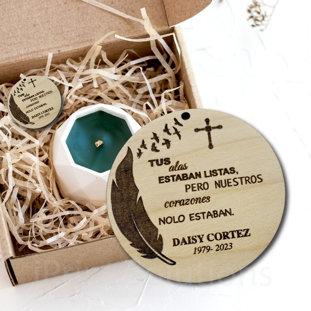 Custom Memorial Tags, Wood Engraved Tags, Wood Thank You Tags, Wood ...
