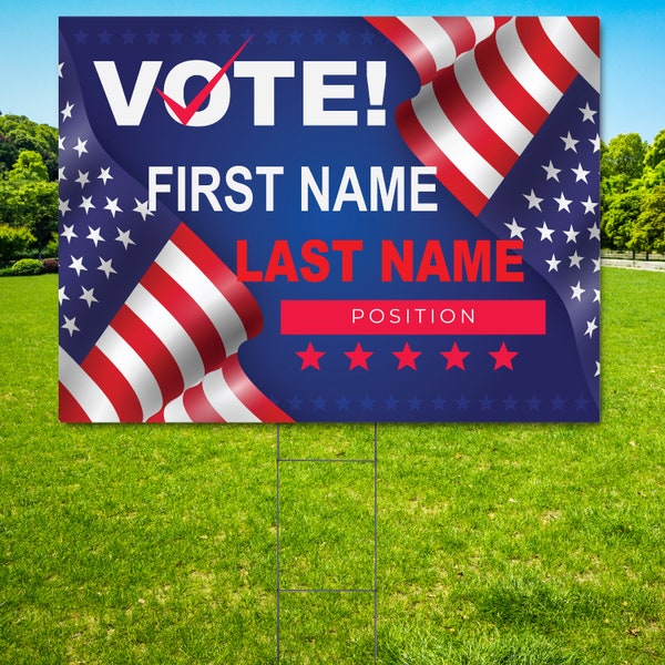 Political Yard Signs - Etsy
