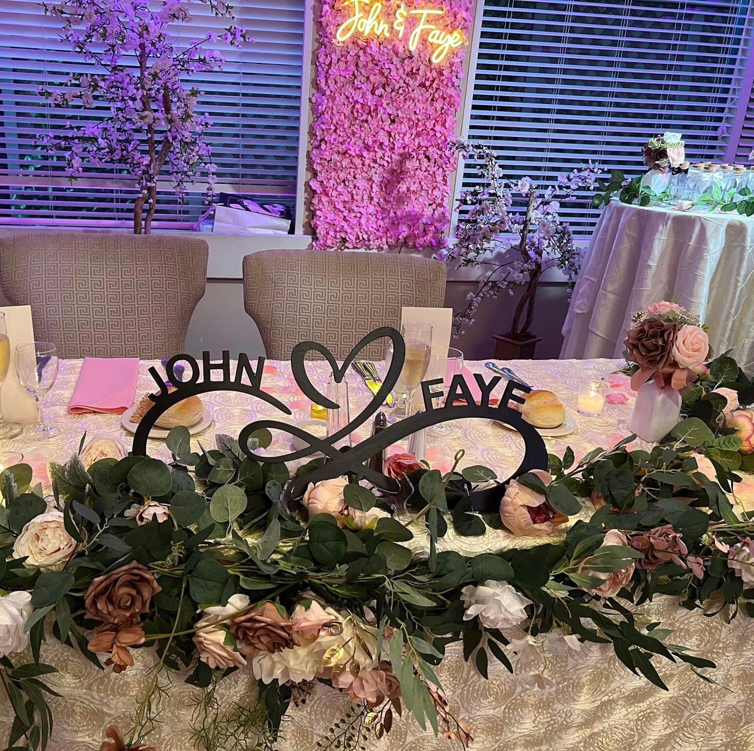 Infinity Heart With Names, Infinity Heart Sign With Names, Infinity ...