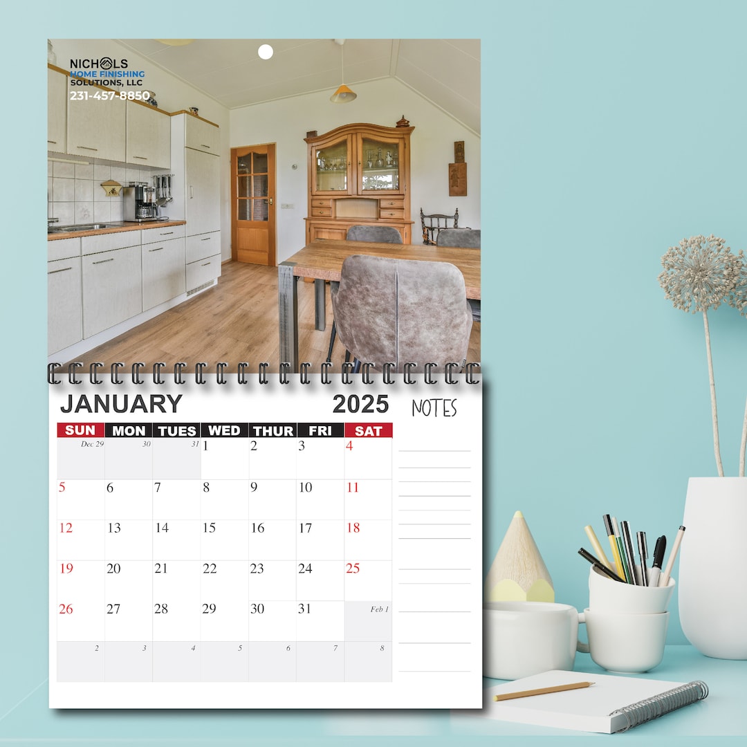 Personalized 2026 Family Photo Calendar: 11x17 Glossy Wall Calendar - Etsy