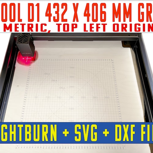 Basic Grid 400x400 Mm Ortur Laser Machine. File Lightburn - Etsy