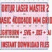 Basic Grid 400x400 Mm Ortur Laser Machine. File Lightburn Ready to ...