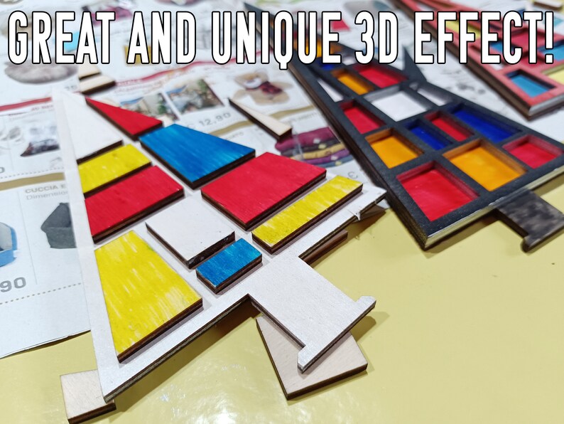 Laser LIGHTBURN SVG Cut File Minimalis Christmas Trees - Etsy