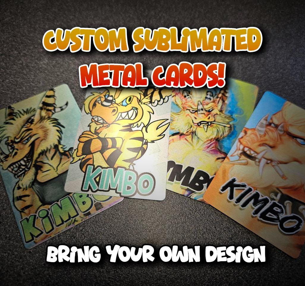 Sublimated Metal Business Cards - Etsy