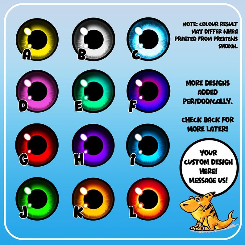 Sublimated Eye Mesh (optional BYO or Custom Design) - Etsy