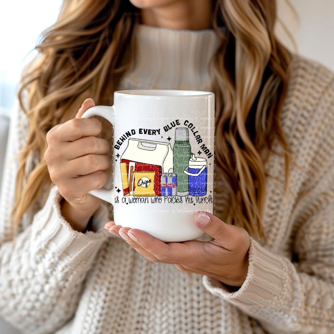 Blue Collar Wife, Blue Collar Life, Blue Collar Girl, Personalized Mug ...