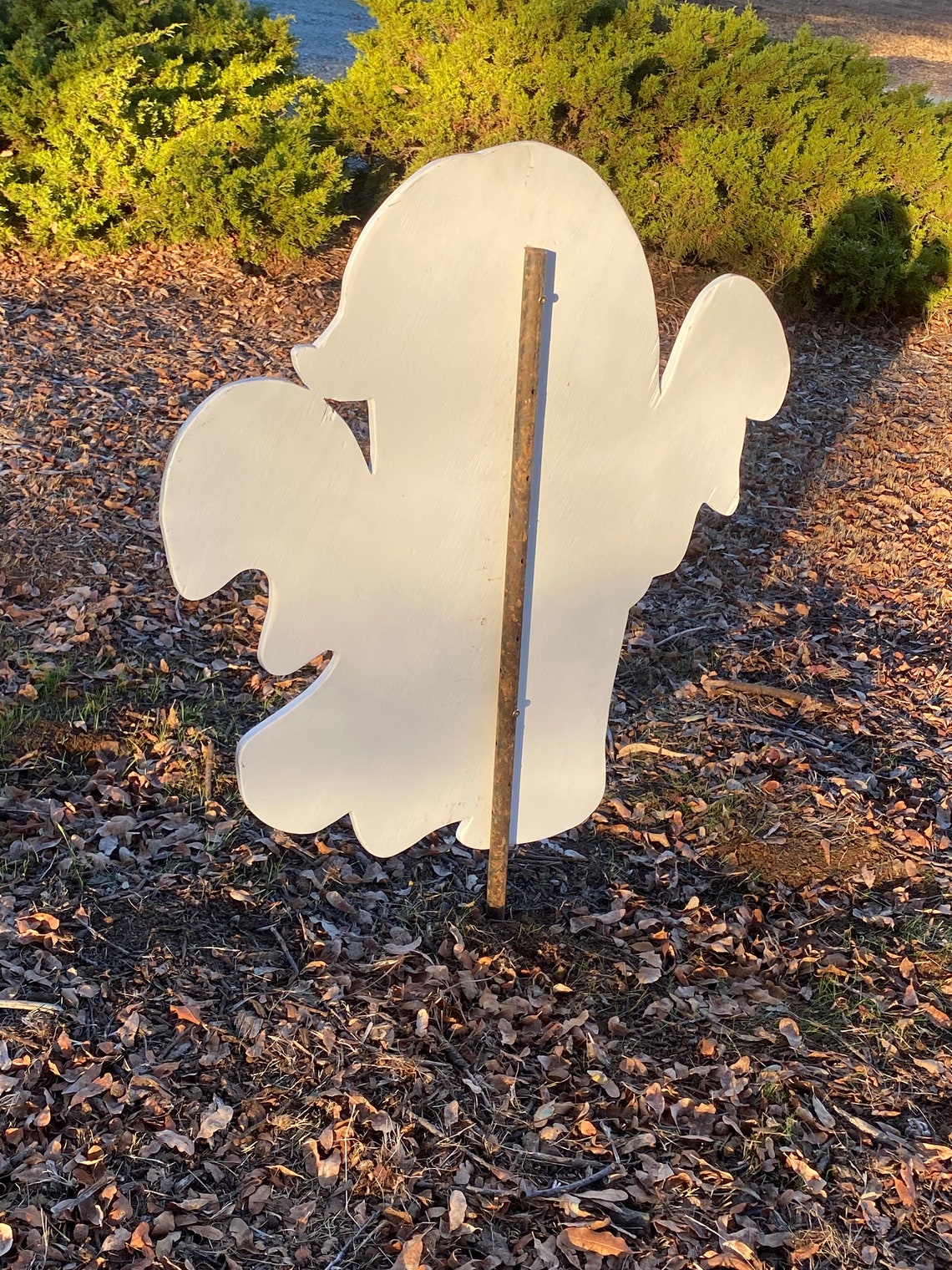 Wood Ghost Cut Out / Outdoor Halloween Decor / Yard Art - Etsy