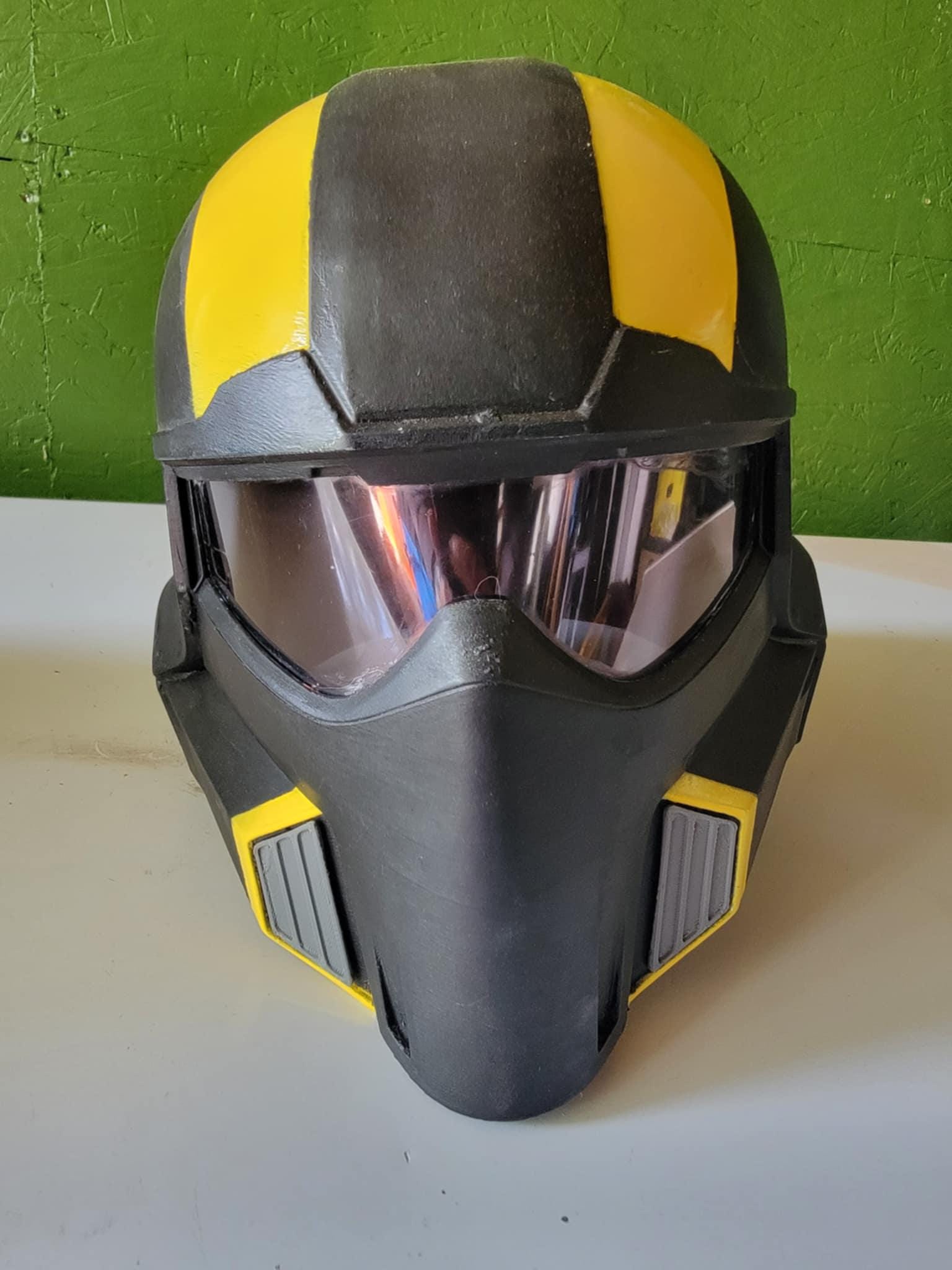 Helldiver 2 Inspired Cosplay Helmet - Etsy