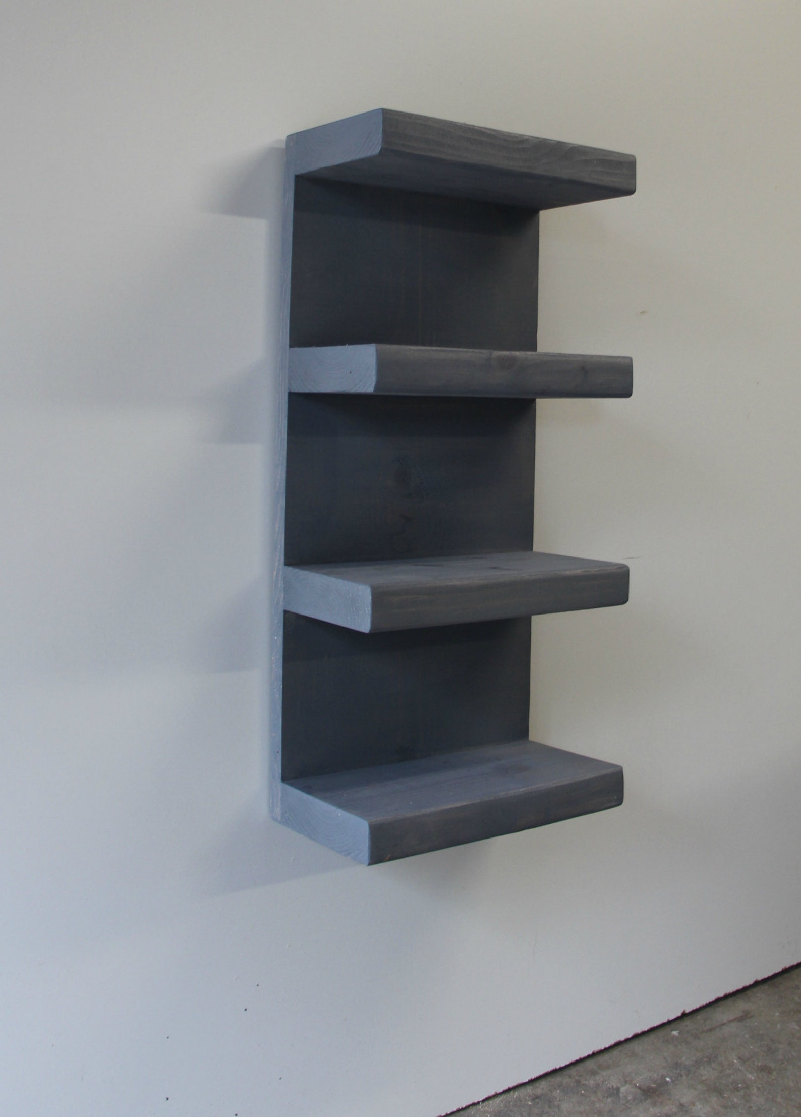 4 Tier Bath Storage, Everyday Towel Rack, Floating Shelf, Hotel Style ...