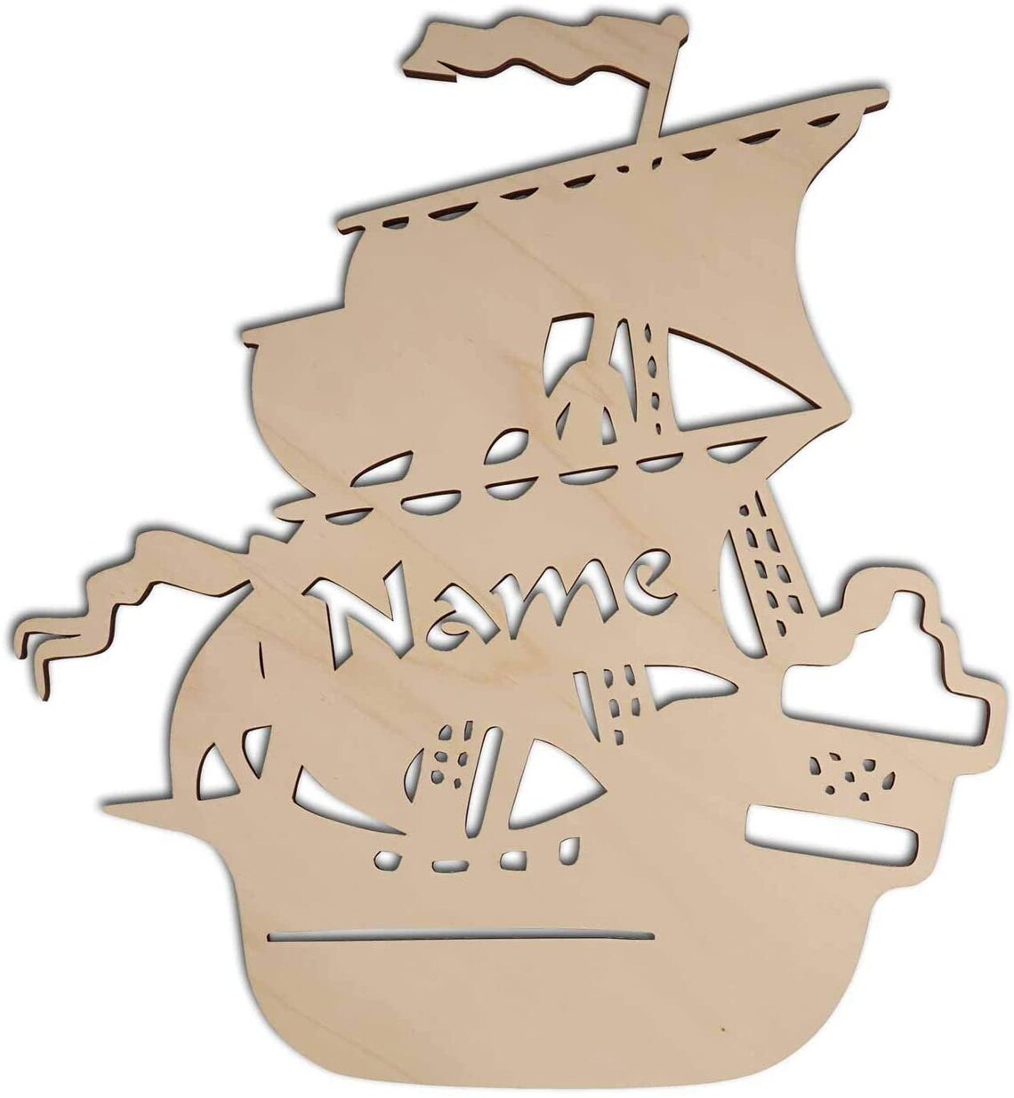 Pirate Ship Personalized Night Light With Name Gifts for - Etsy