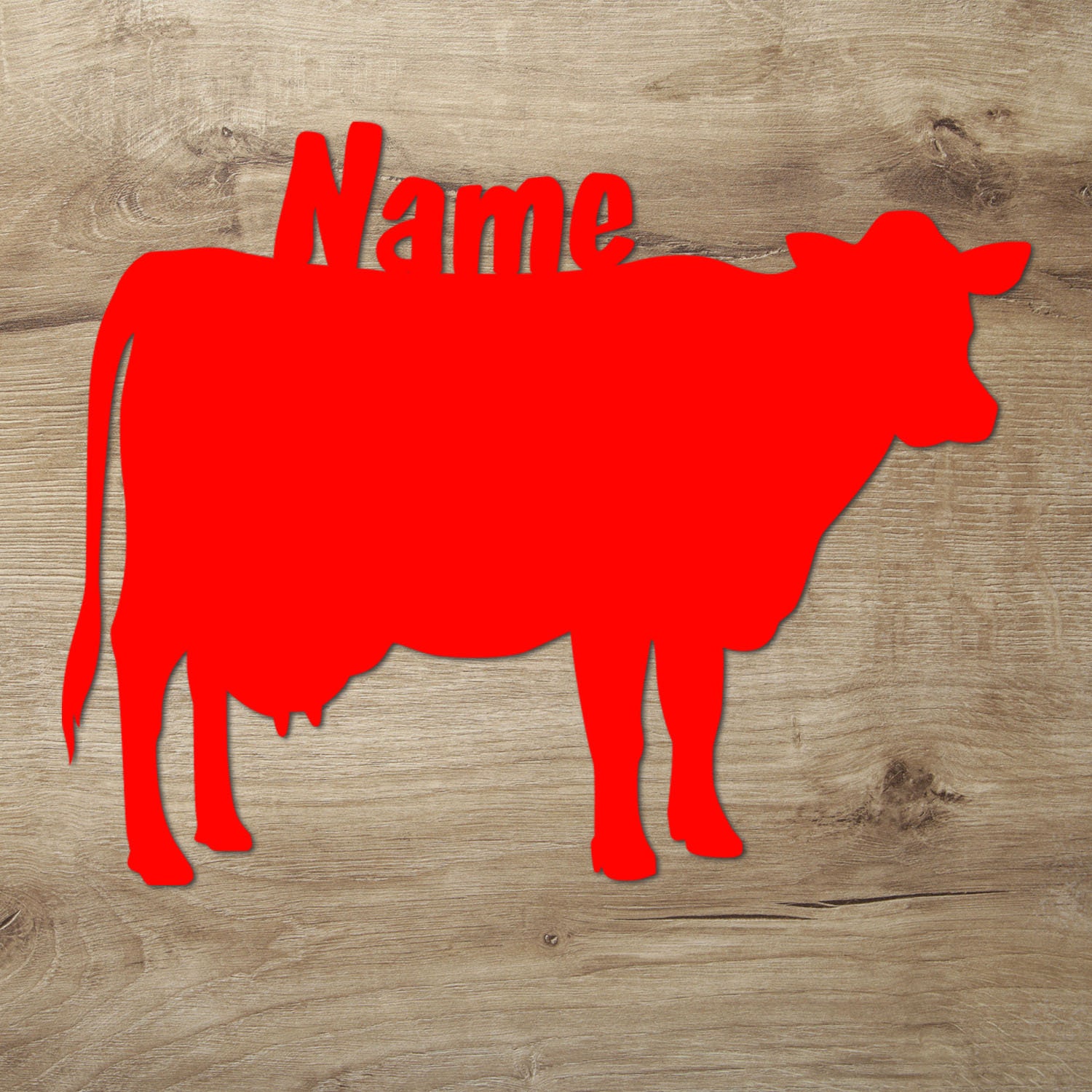 Cow Personalized Night Light With Name Gifts for Farmers - Etsy