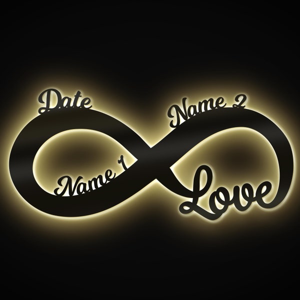 Wooden Wedding Infinity Signs - Etsy