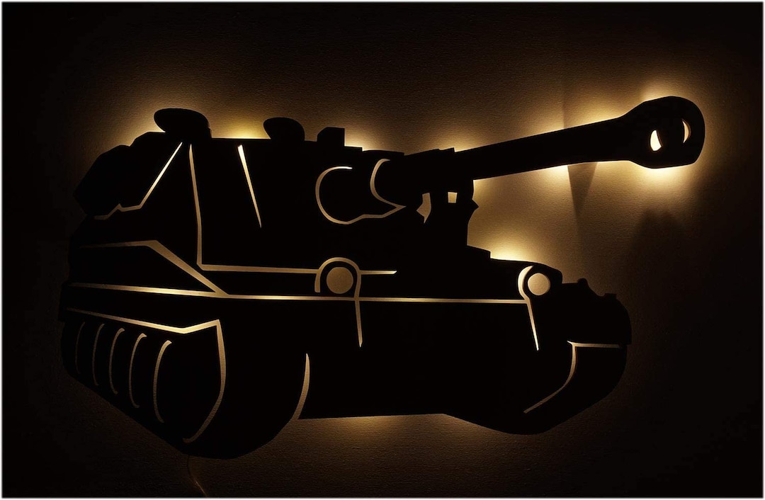 Tanker Truck, Tank, Military, Army, Personalized Night Light With Name ...