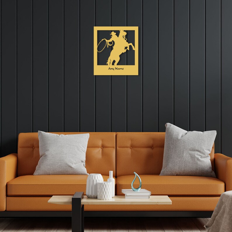 Cowboy, Cowgirl, Personalized Night Light With Name, Horse Night Light ...