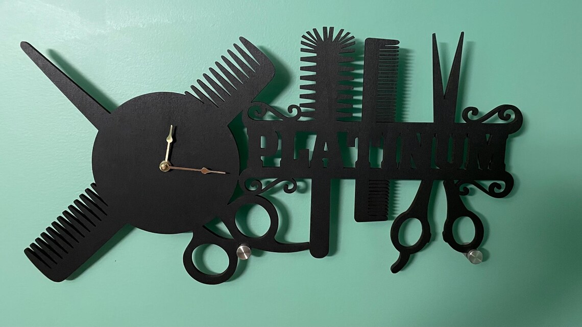 Hairdresser, Salon, Barber Shop, Personalized Wooden Hairdresser Wall ...