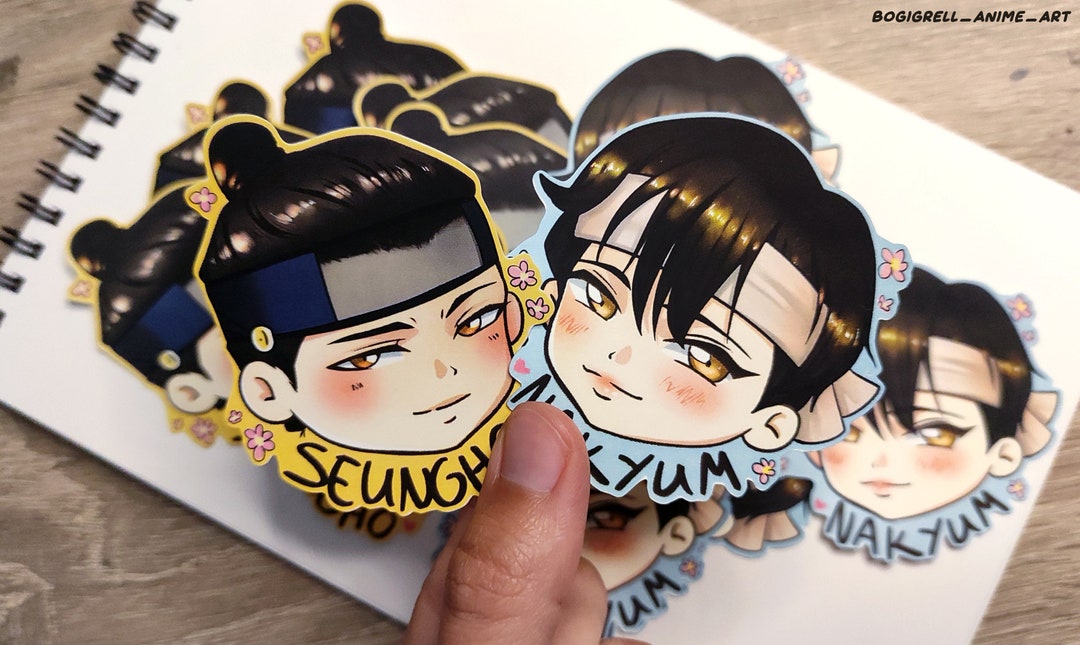 Painter Boy BL Vinyl Stickers 6cm Waterproof Anime Yaoi - Etsy