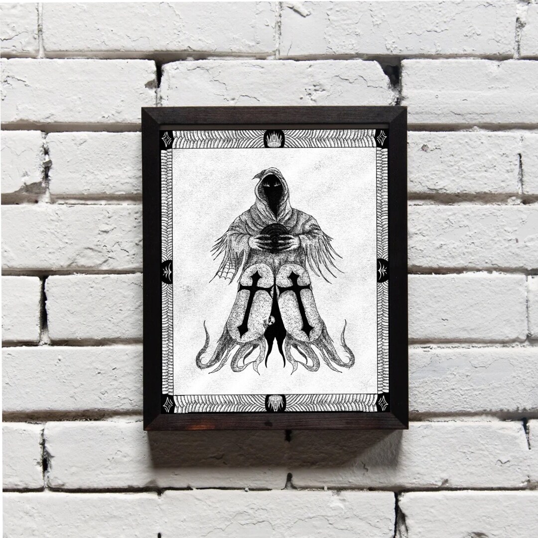 The Shadow Wizard (reproduction Prints) - Etsy