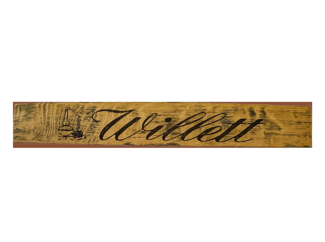 Whiskey's Whiskey Barrel Stave Signs - Etsy