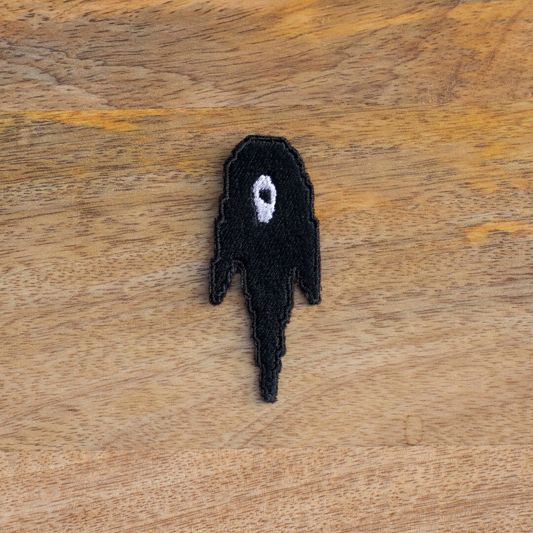Omori Something Iron on Patch Ghost Embroidery Patch - Etsy