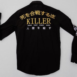 KILLER Bosozoku Shirt - Tokko Fuku Jacket - Japan Gang Embroidered ...