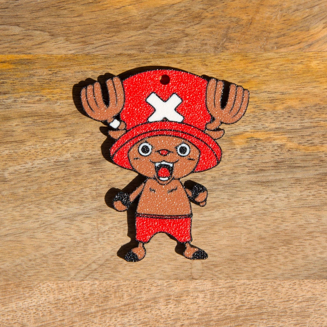 Tony Chopper Keychain 3D Printed - One Piece Keyring - Tony-tony Choper ...