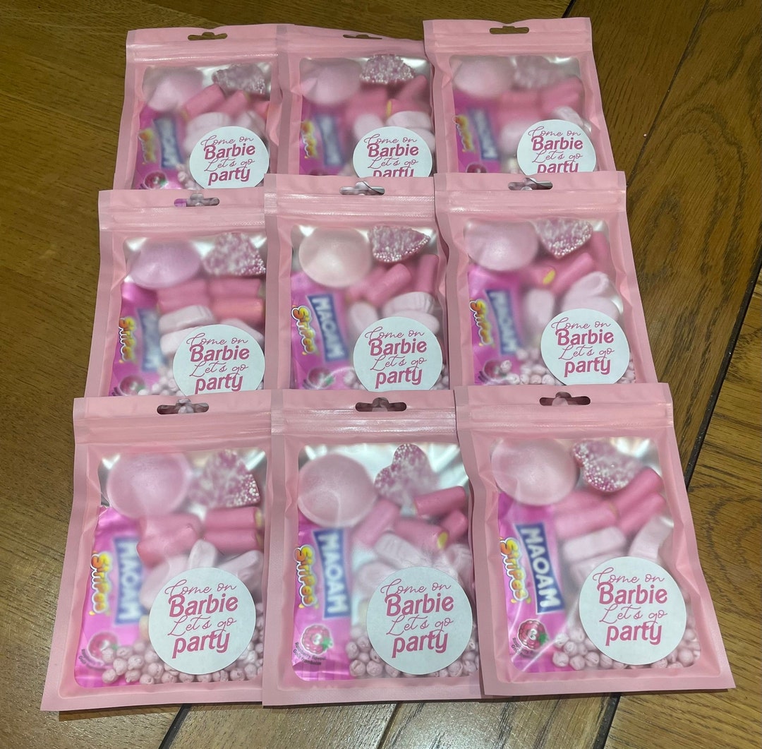 Barbie Party Favour, Barbie Gifts, Barbie Sweets, Sweet Goody Bags ...