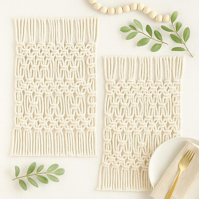 Macrame Table - Etsy