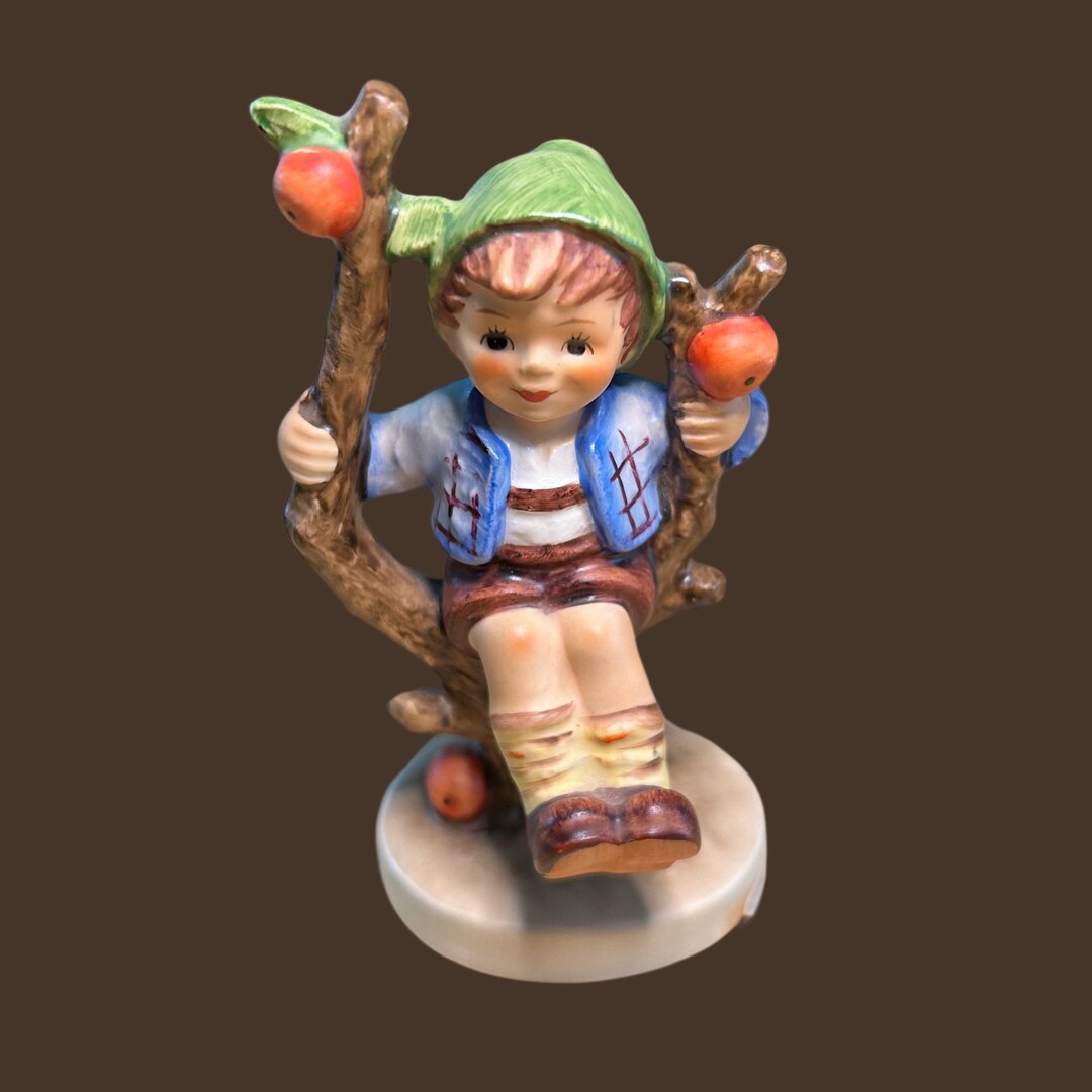 Hummel Figurine Apple Tree Boy W. Germany 142 TMK 5 Vintage 70s Hand ...