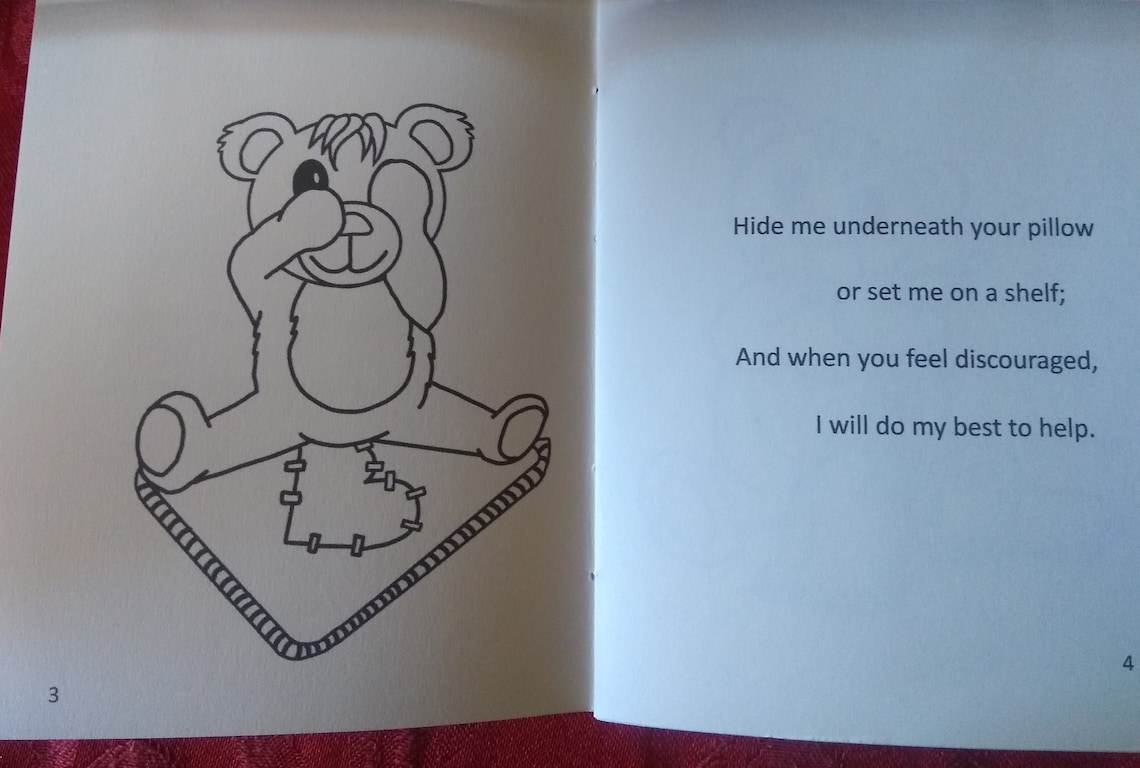 Burden Bear Letter Download Consoling Gift Empathy Love - Etsy UK