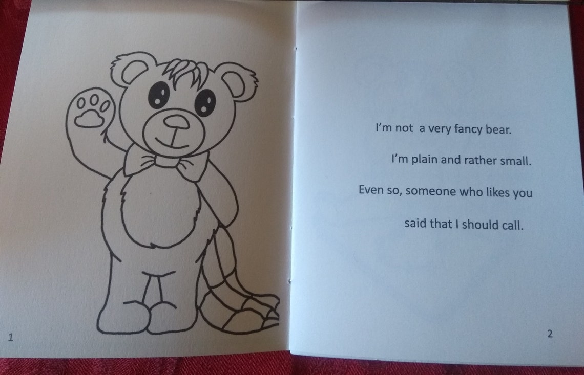 Burden Bear Letter Download Consoling Gift Empathy Love - Etsy UK