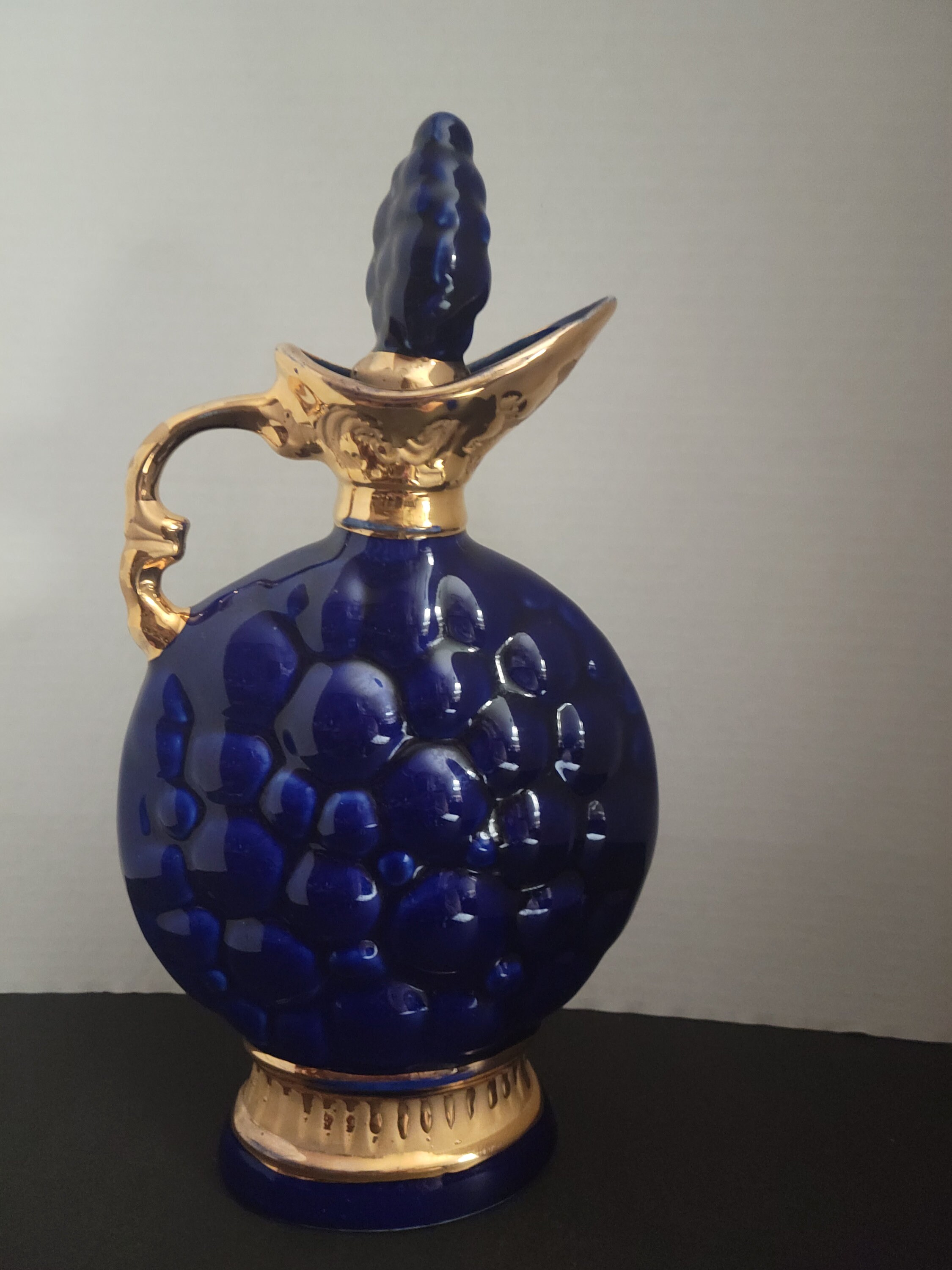 1963 Jim Beam Blue Grapes Cluster Decanter - Etsy