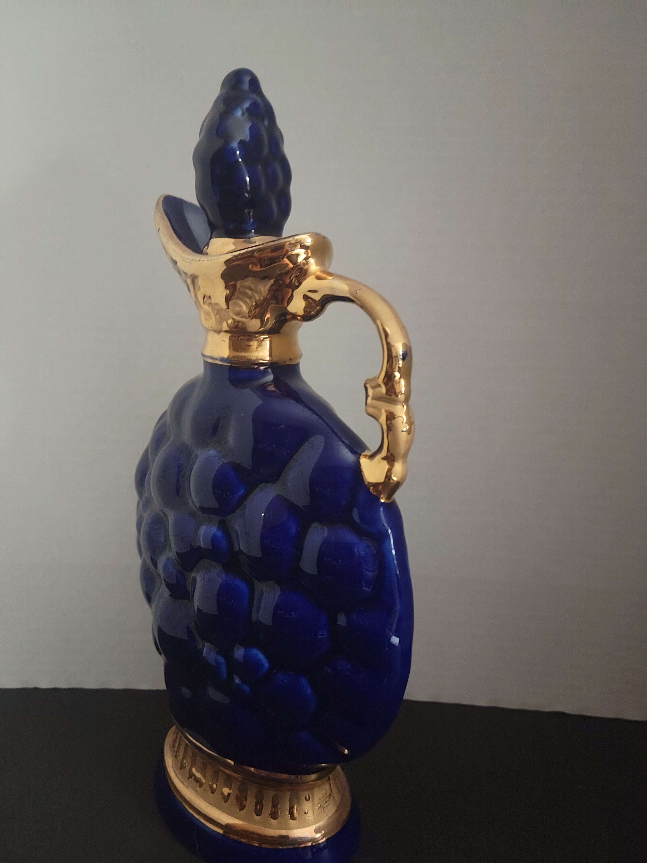 1963 Jim Beam Blue Grapes Cluster Decanter - Etsy